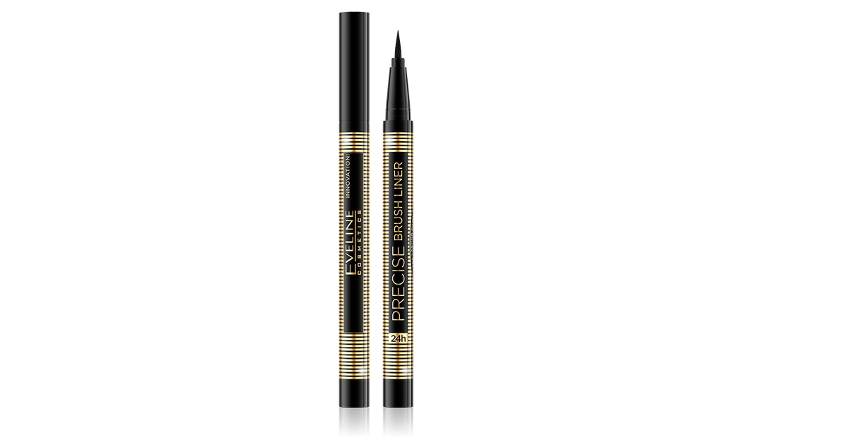 Eveline Precise Brush Liner Eyeliner w Pisaku Czarny > sklep Drogeria.pl